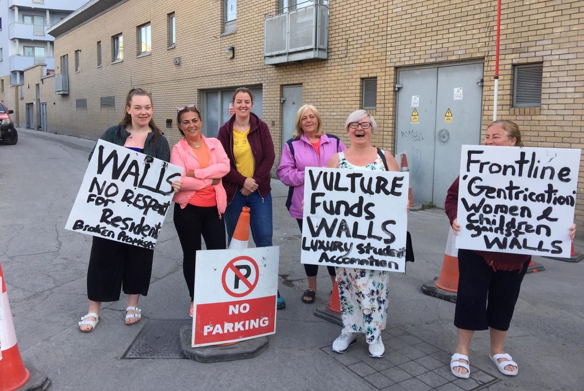 Sick of Noise, Residents near Dominick Street Block Entrance to ...