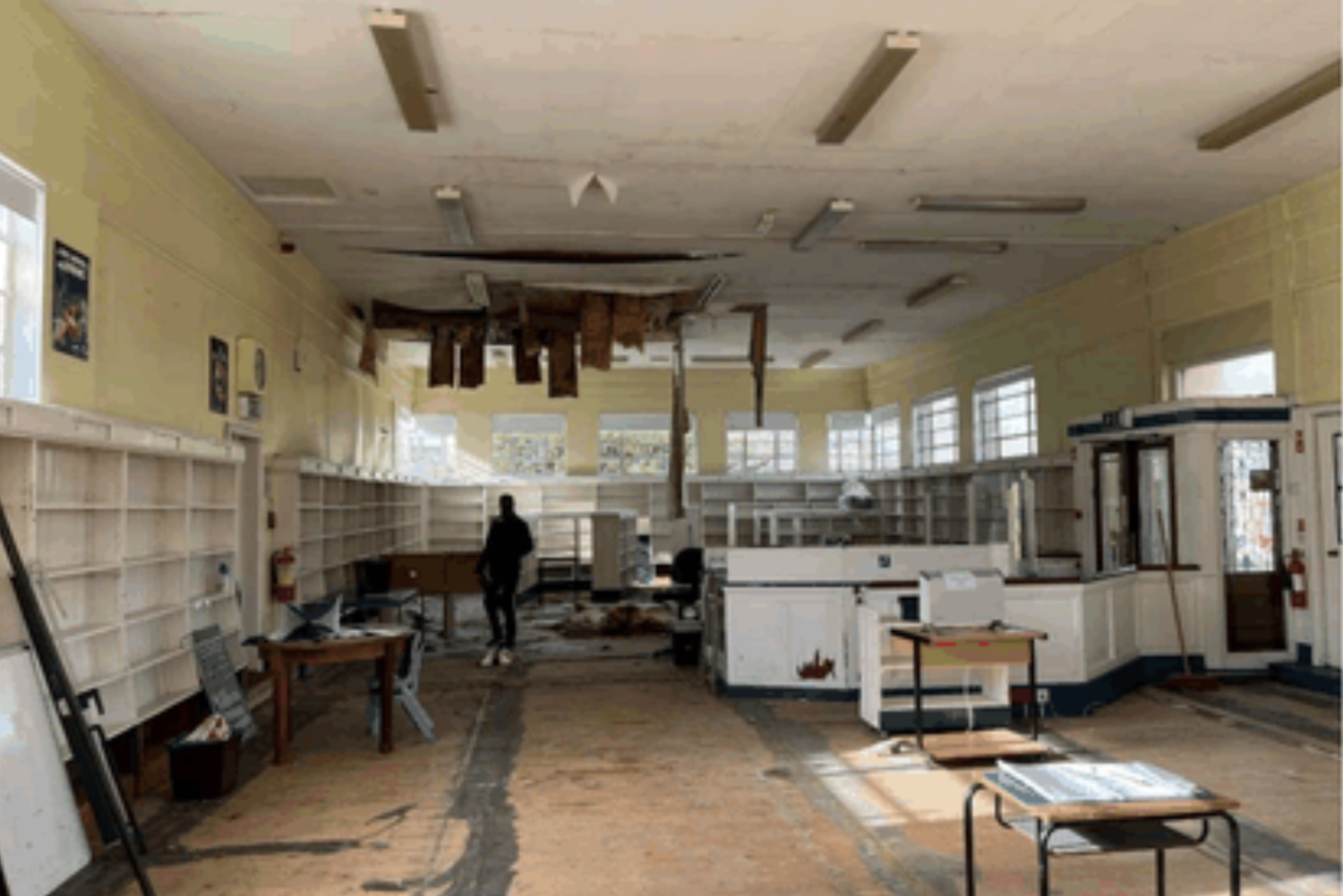 Under the council’s management, the building that recently housed ...