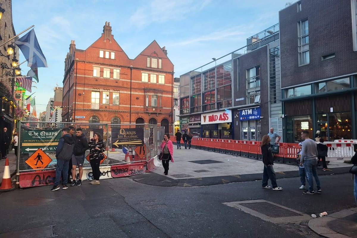 New artwork for Temple Bar Square, a call for an audit of the Dublin ...