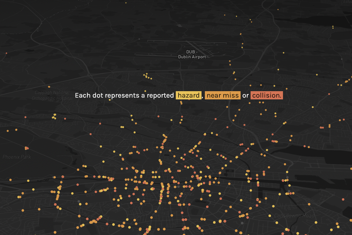What we learned from reports to our cycle collision tracker this year ...