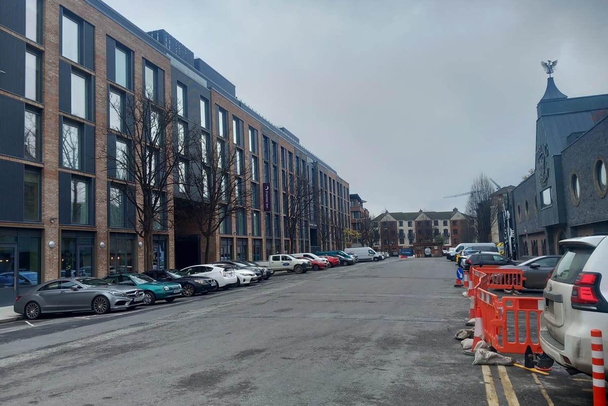 While awaiting dramatic revamp of Newmarket Square approved in 2017 ...